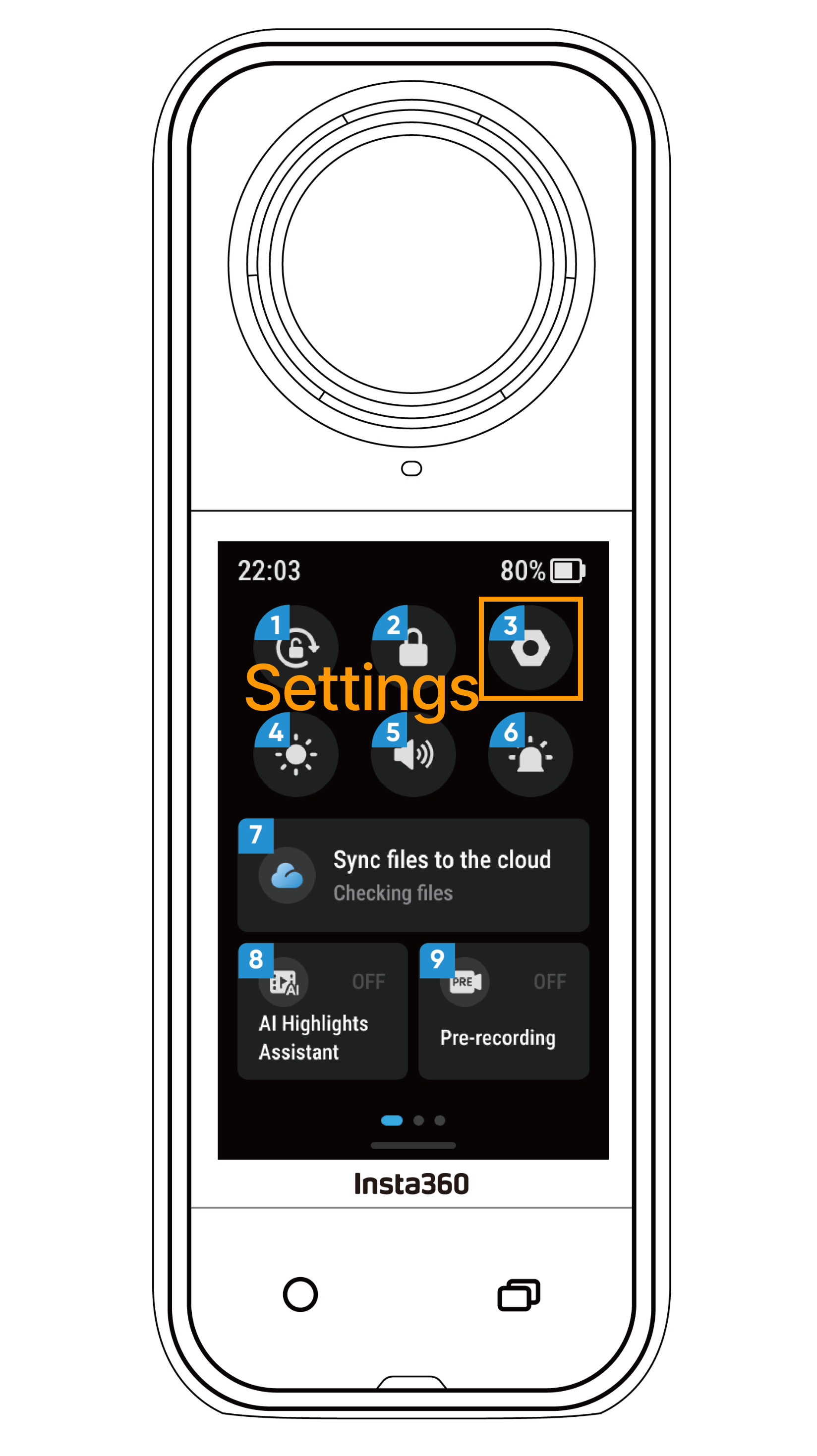 Insta360 X5 Basic Setup – CupixWorks Support Center