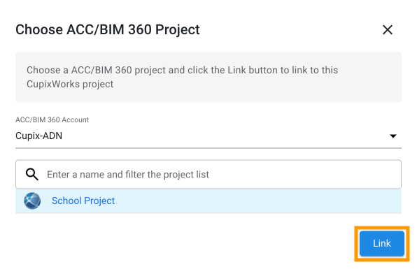 ACC/BIM 360 Integration – CupixWorks Support Center